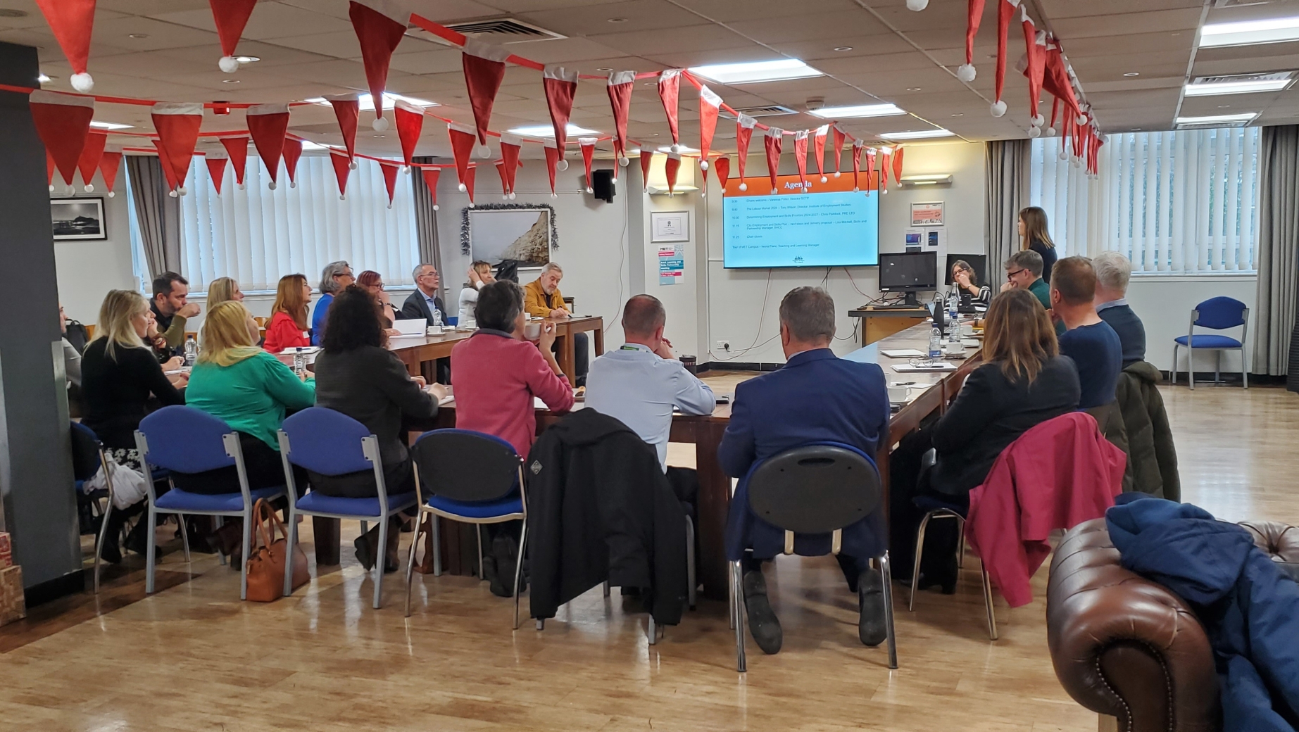 Brighton MET hosts Adult Learning and Skills Partnership meeting