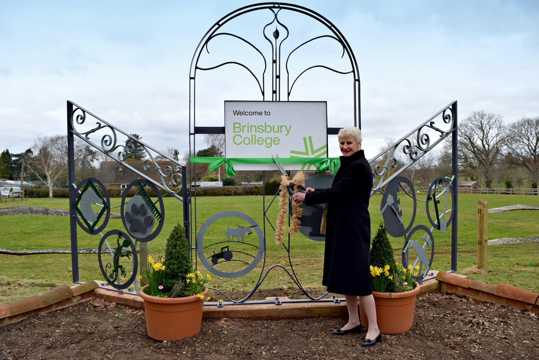 Making an entrance! | Brinsbury College