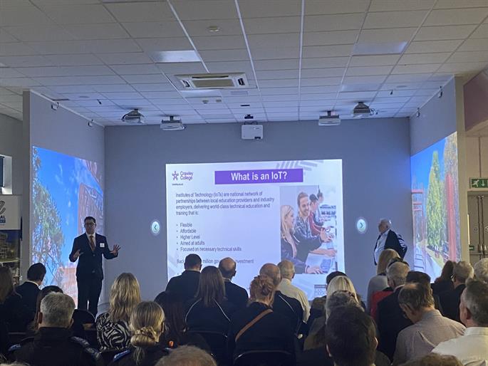 Sussex and Surrey IoT and Crawley College host successful Manor Royal ...
