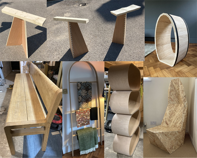 Crawley College carpentry student shows off creative crafts | Crawley ...